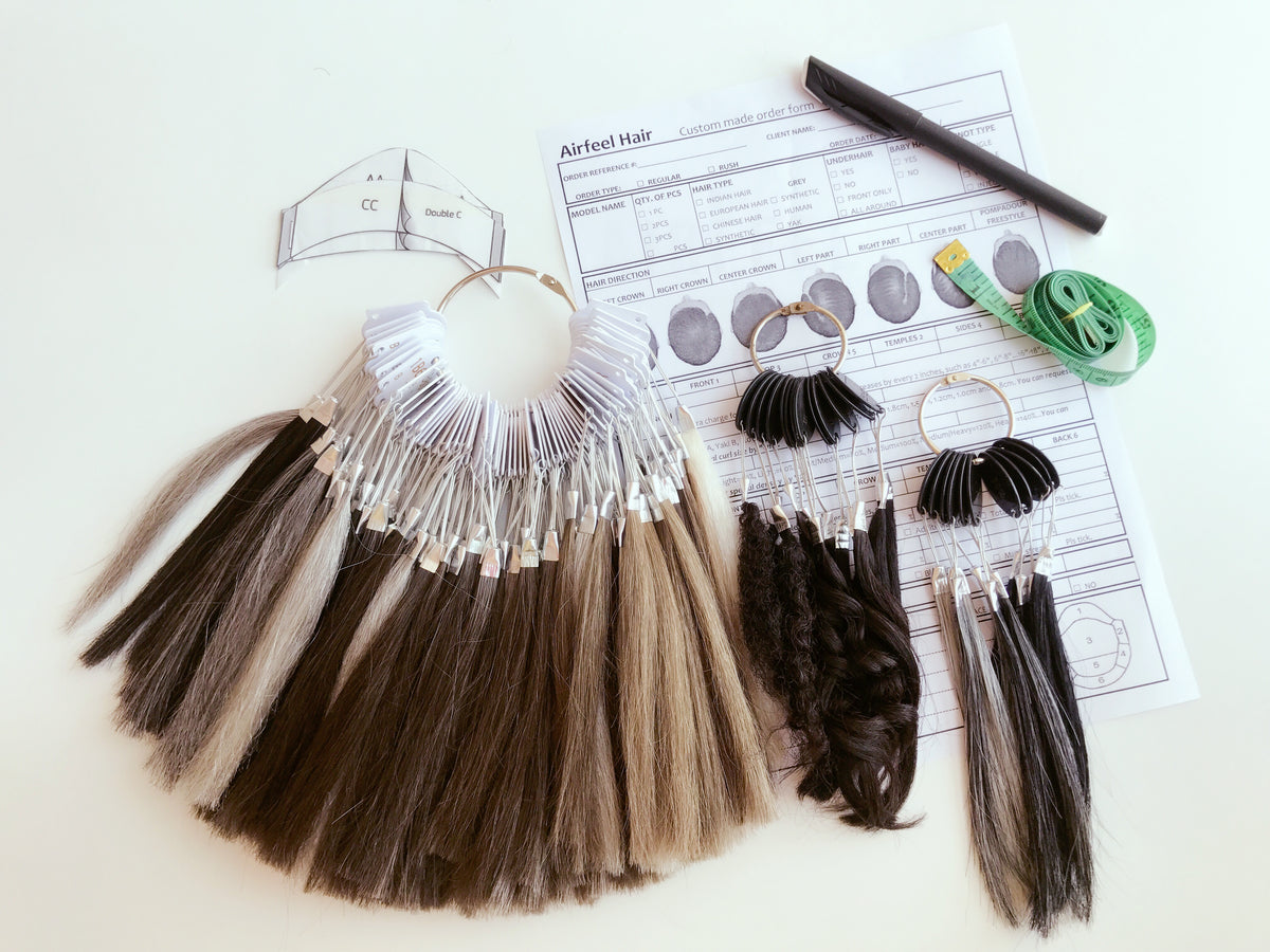 Custom Order Hair Replacement Kits – Airfeel Hair